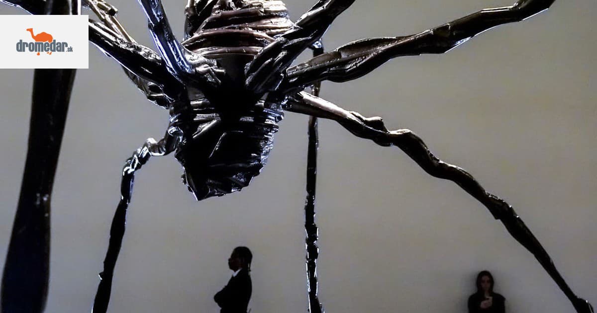 Najdrahší pavúk sveta: Monumentálnu sochu od L. Bourgeoisovej vydražili ...