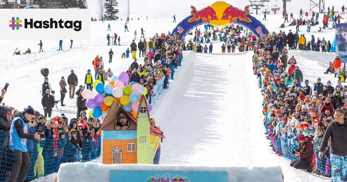 Blázni, svah a nezabudnuteľná párty! Red Bull Jump & Freeze si ...