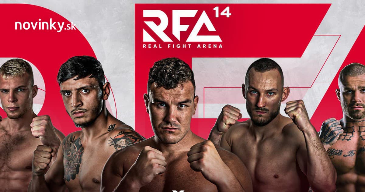 Do Košíc mieri elita bojovníckej scény! Galavečer RFA uvidia naživo diváci Voyo a Dajto