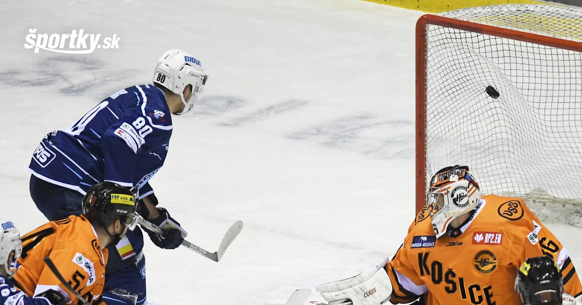 HK Nitra - HC Košice: Online prenos z 1. kola Tipos extraligy