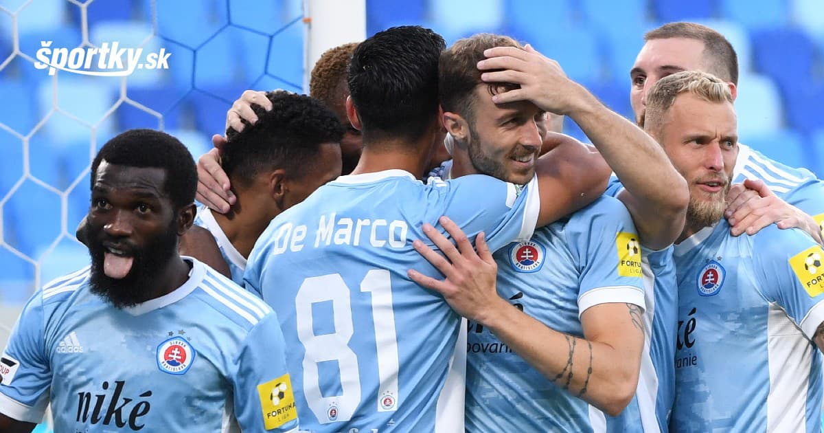 Slovan zaradil na európsku súpisku 25 hráčov: Chýbajú zranení Dávid ...