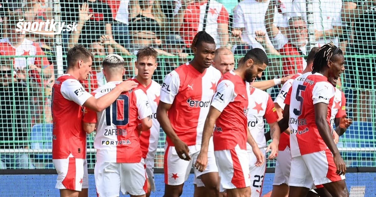 Slavia v Česku zostáva stopercentná, v Českých Budějoviciach sa strhla ...