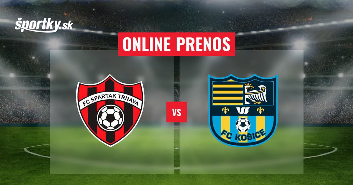 FC Spartak Trnava – FC Košice: Online prenos z 8. kola Skupiny o titul ...