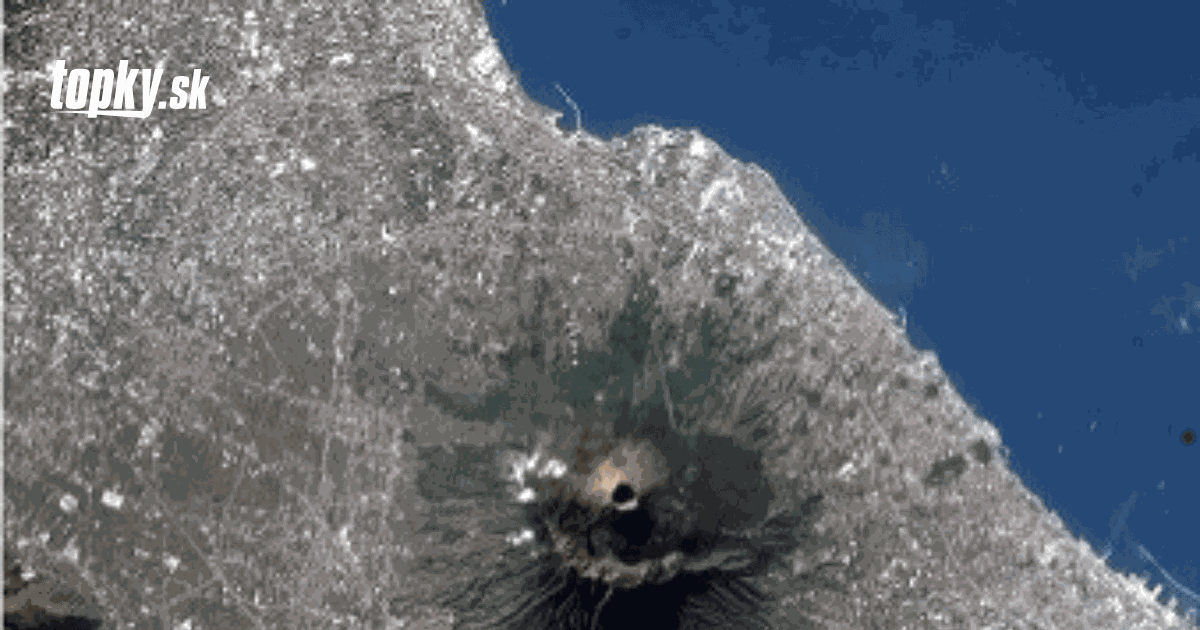 Unikátne FOTO z vesmíru: Sopka Vezuv je časovanou bombou!