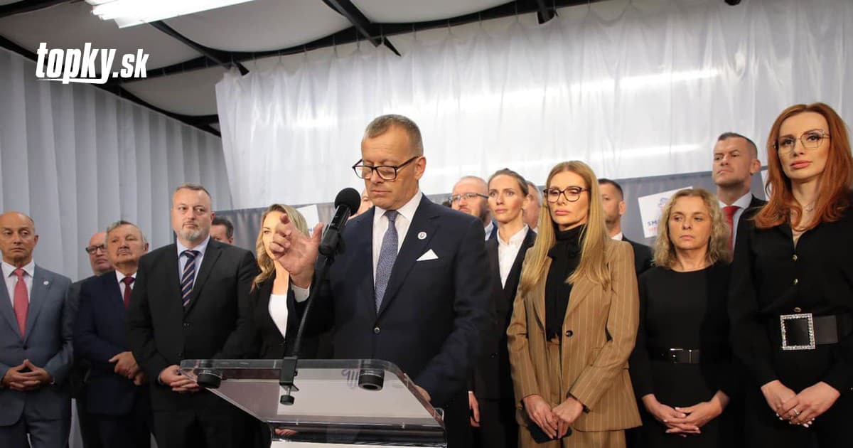 Sme rodina predstavila volebný program: VIDEO Kollár sa na tlačovke ...