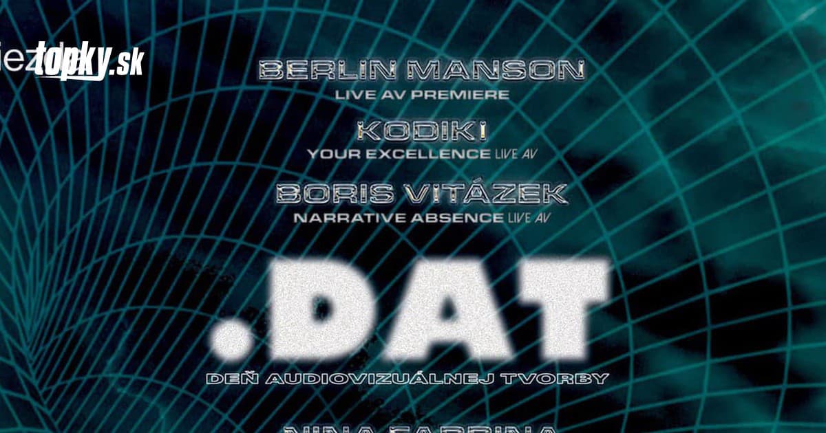 Berlin Manson odpremiérujú špeciálnu AV show na Dni audiovizuálnej ...