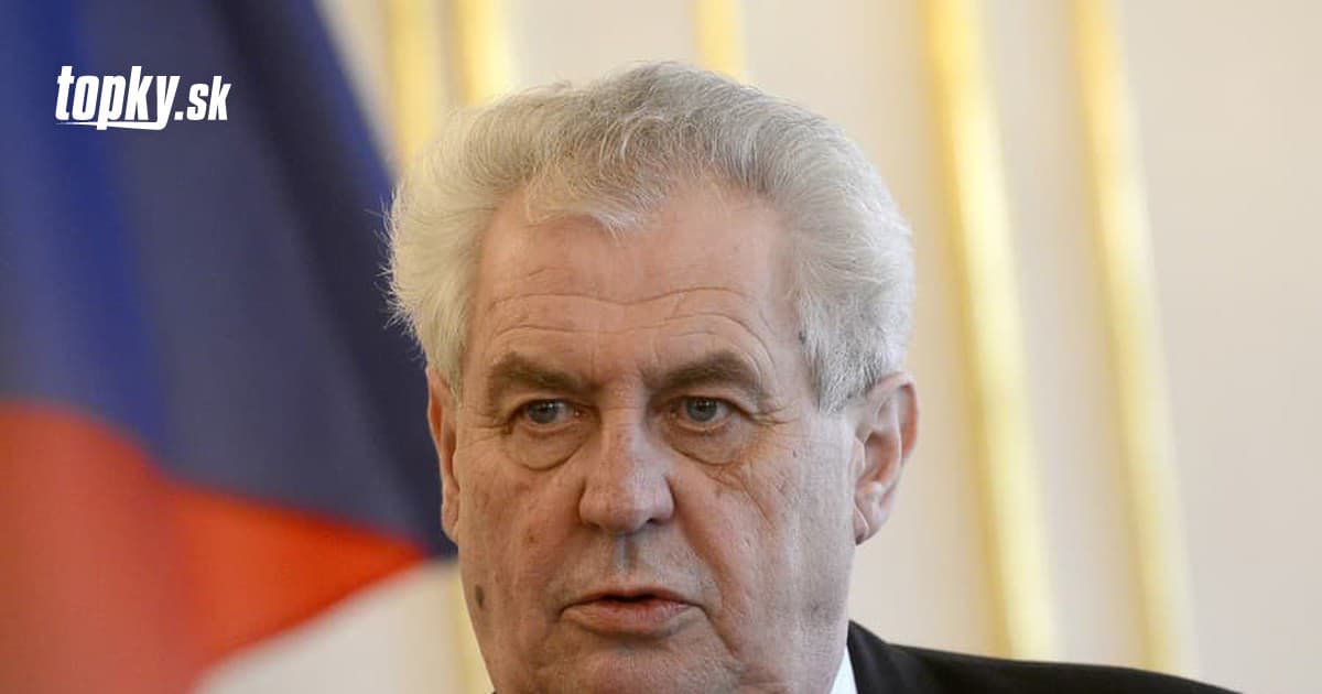 Česko rieši problém: Po odchode prezidenta Zemana na zámku Lány ostal ...