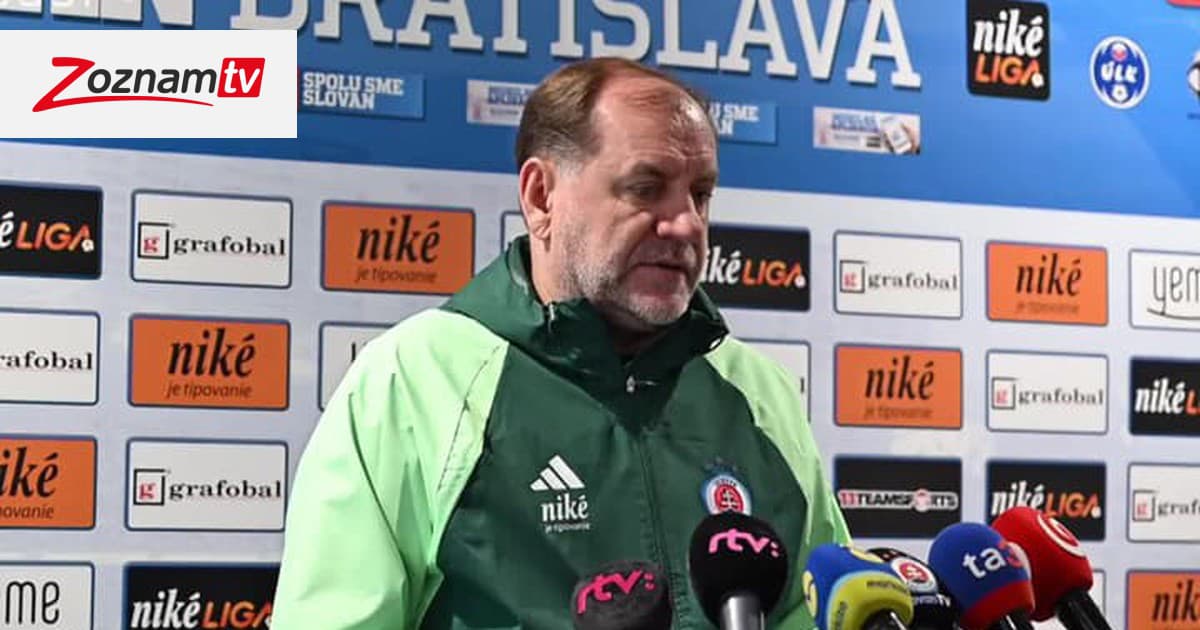 Vladimír Weiss st. na začiatku zimnej prípravy ŠK Slovan Bratislava ...