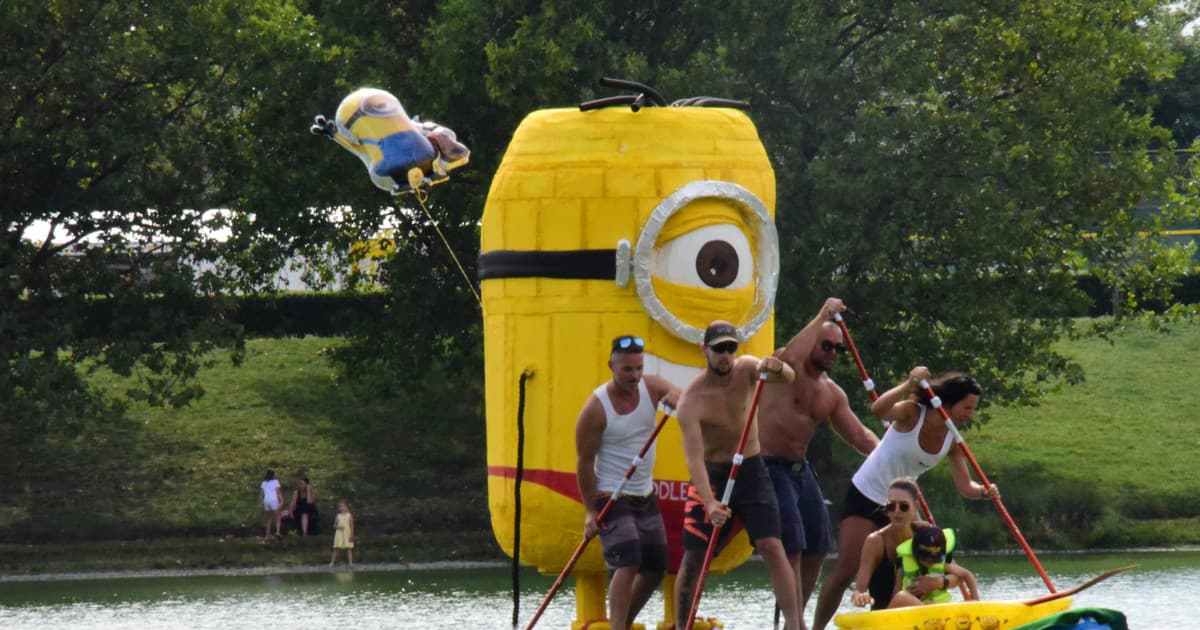 Netradičná zábava pre všetkých na Štrkoveckom jazera v Bratislave ...